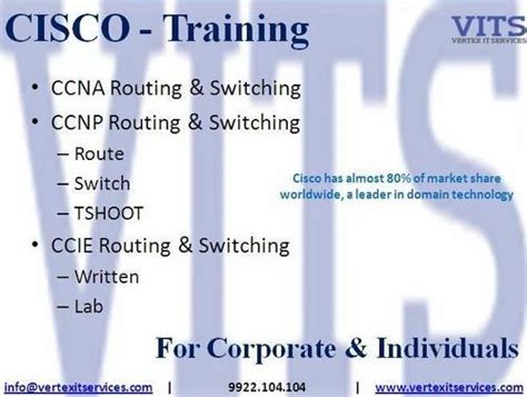 Cisco Routing And Switching Ccna Ccnp Ccie Training In Pune Id