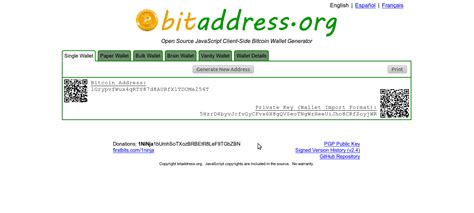 Bitcoin Address Generator Github Btc Blocks