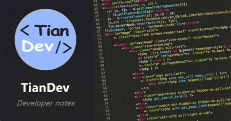 Css Tags Tiandev