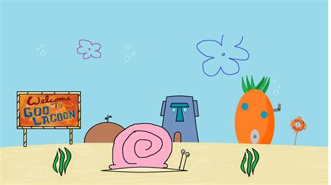 Bikini Bottom Scrolller