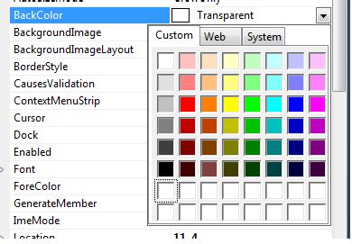 Winforms How To Make Custom Color In C Stack Overflow