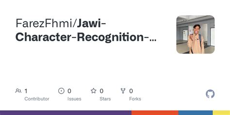 github farezfhmi jawi character recognition using convolutional neural network cnn