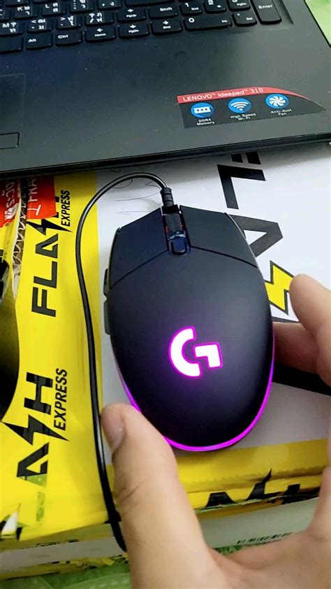 รีวิว Logitech G102 เมาส์ Gen 2 เมาส์เกมมิ่ง Gaming Mouse Rgb 6 Buttons 8000 Dpi Wired Mouse