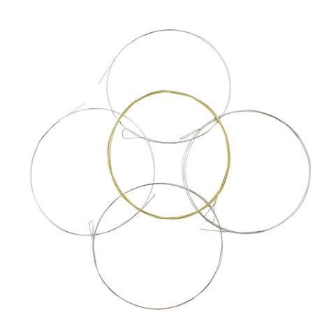 Chaxin Durable 5 String Banjo String Pack Strong Voice Banjo Strings Set Good Resonance Banjo