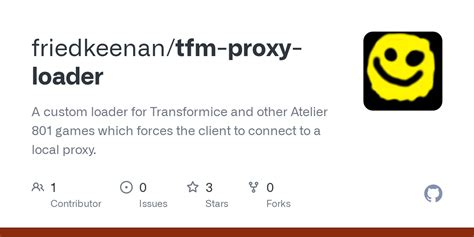 GitHub Friedkeenan Tfm Proxy Loader A Custom Loader For Transformice