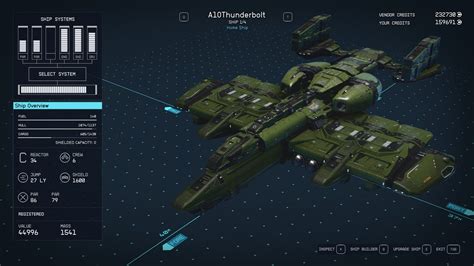 A10 Thunderbolt No Mods R Starfield