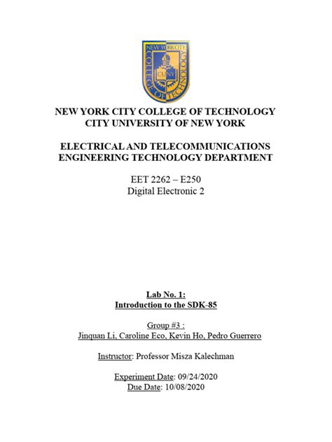 Eet 2262 Squad 3 Lab 1 Pdf Pdf Assembly Language Computer Program