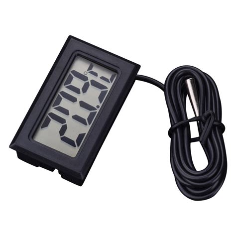 lcd digital thermometer probe temperature display 50~110 degree
