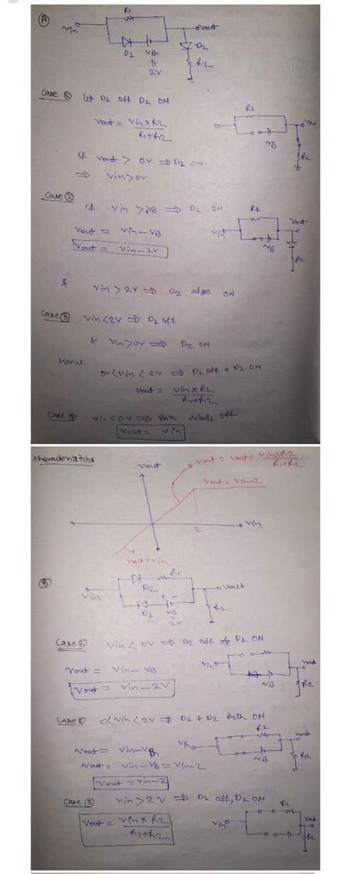 323 Plot The Inputoutput Characteristic Of The Circuitsget 4