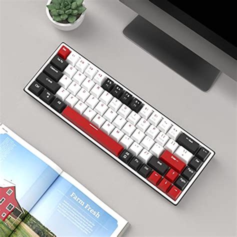 MageGee 60 Mechanical Gaming Keyboard Hot Swappable Compact Blue LED Backlit Gaming Keyboard