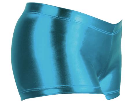 Danshūz Turquoise Metallic Shorts Pink Princess