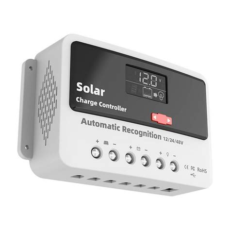 For Pwm Solar Charge Controller 10a 60a Solar Photovoltaic Controller System 12v 24v