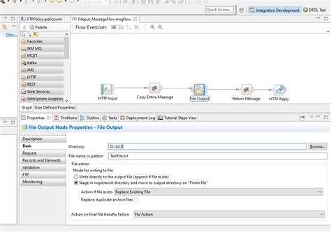 How To Upload Data To A Remote Ftp Server Using Ibm App Connect Policy Projects Middleware