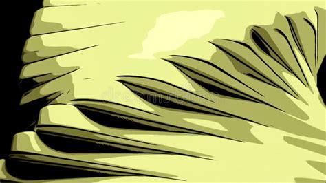 Spinning Rhombuses Creating Effect Of An Optical Illusion Design