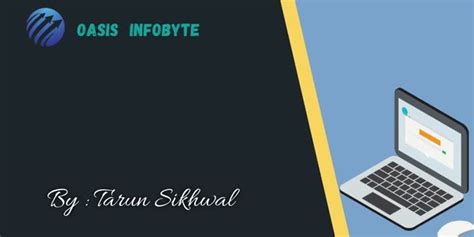 Pradeep Sahni On Linkedin Task2 Level2 Infobyte Infobyte