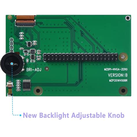 Buy Raspberry Pi Zero Screen With Backlight Knob IUniker Inch Fps X Resolution