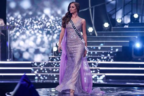 Miss Universe Bahrain Contestant Makes Statement In Swimsuit Round