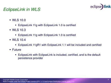 Ppt Eclipselink Jpa Black Belt Training Oracle Db Powerpoint Presentation Id5585286