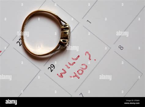 Proposal Leap Year Hi Res Stock Photography And Images Alamy