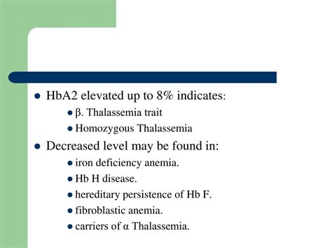 PPT - Hemoglobin A2 PowerPoint Presentation, free download - ID:286025