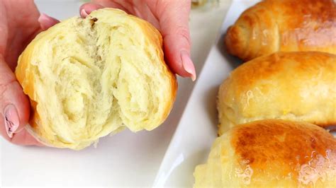 Самые Нежные Воздушные Булочки к Чаю Тесто как Пух Сливочные булочки мягкие Тают во рту Youtube