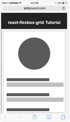 Getting Started With React Flexbox Grid