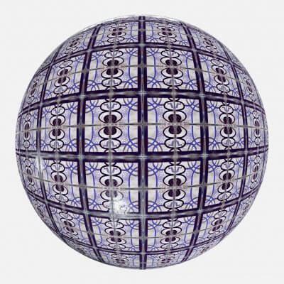 Dirty Colorful Tiles PBR Texture By Leoslima89