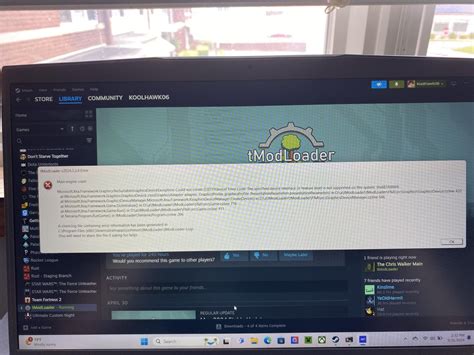 Tmod Loader Wont Start Rterraria