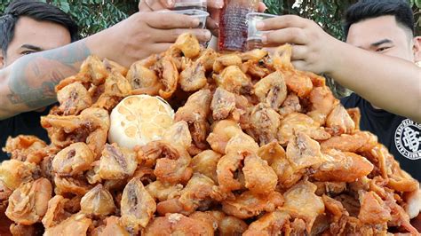 Outdoor Cooking 7kg Pwet Ng Manok Crispy Pwet Ng Manok Mukbang Outdoor Cooking 7kg Pwet