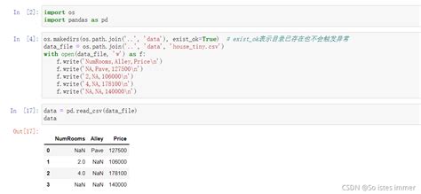 深度学习 数据操作 And 数据预处理深度学习数据处理 Csdn博客
