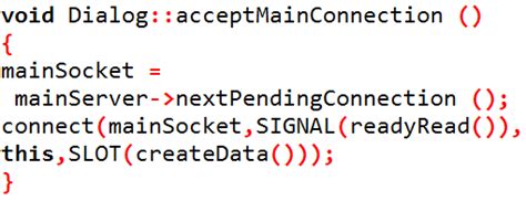 Core Code For Receiving Connection Information Download Scientific Diagram