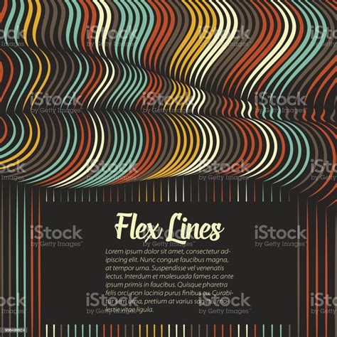 뒤틀린된 선 배경 벡터 유연한 줄무늬 실크 체적 주름 성형으로 트위스트 가변 너비와 다채로운 줄무늬입니다 현대 추상 크리에이 티브 배경 막입니다 0명에 대한 스톡 벡터 아트