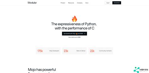 Mojo编程语言学习资料汇总 兼具python语法和系统级性能的ai编程语言 Ai图片论坛
