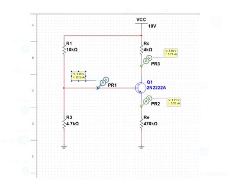 Solved Calculate IB IC IE And VE VB Vc Vce And Alpha Chegg Com