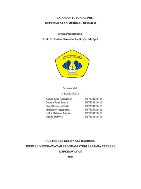 Laporan Tutorial Pbl Pdf