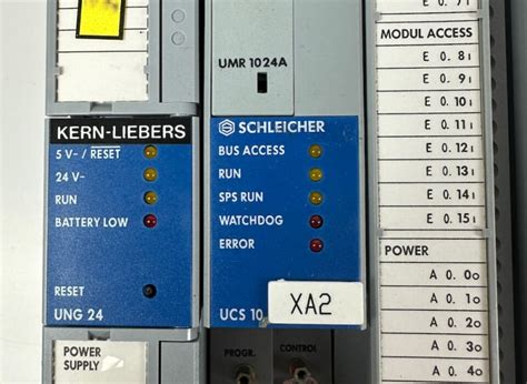 schleicher ucs10 plc control blocks 10 pieces buy used