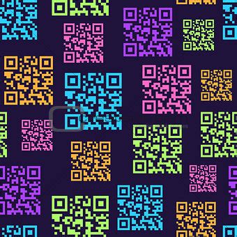 Image QR Barcode Seamless Pattern From Crestock Stock Photos