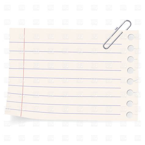 Notebook Paper Vector At Vectorified Com Collection Of Notebook Paper Vector Free For Personal Use