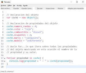 Bucle For In Javascript 3 Aprendoencasa