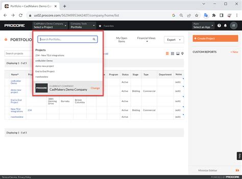 1 2 Cmbuilder Embedded Experience In Procore Cmbuilder Support