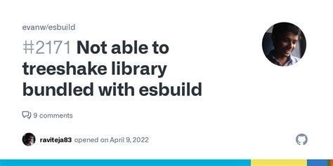 Not Able To Treeshake Library Bundled With Esbuild Issue 2171