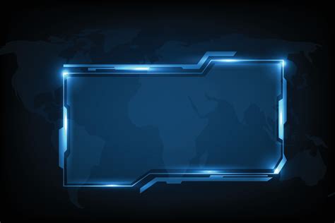Digital Interface Hud Elements Set Pack User Interface Frame Screens Digital Interface Hud Elements Set Pack User Interface Frame Screens