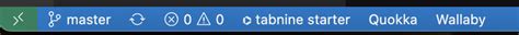 `tabnine Starter` Takes Up Too Much Room In The Vscode Status Bar