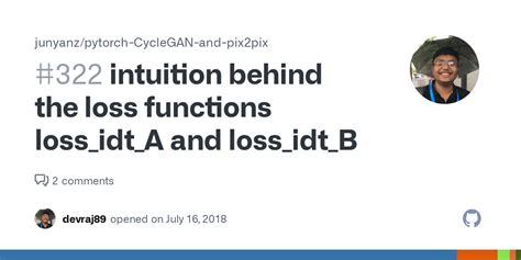 Intuition Behind The Loss Functions Loss Idt A And Loss Idt B Issue
