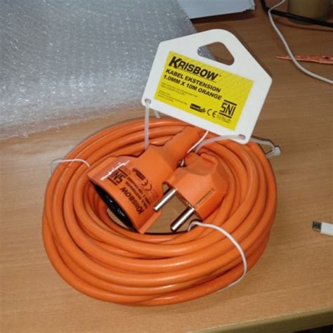 Jual Kabel Ekstensi Krisbow Kabel Ekstension Colokan Listrik Dan Meter Meter Kota