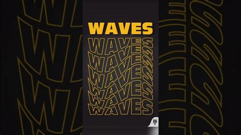 Wave Text Effect In Illustrator Illustratortutorial Shorts Illustrator Shortvideo Graphics