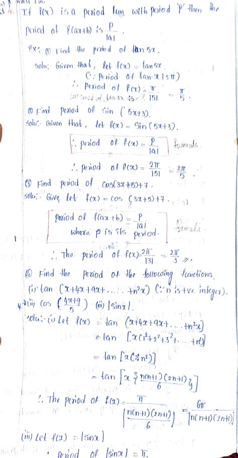 SOLUTION Graphs Of Trigonometric Functions And Some Examples Studypool