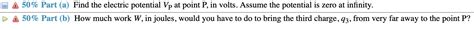 solved 9 problem 6 charge q1 3nc is located at the