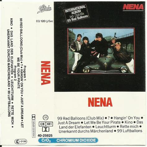 Nena Nena International Album 1984 Cassette Discogs