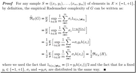 FML 学习笔记三 Rademacher Complexity TimCheng 博客园